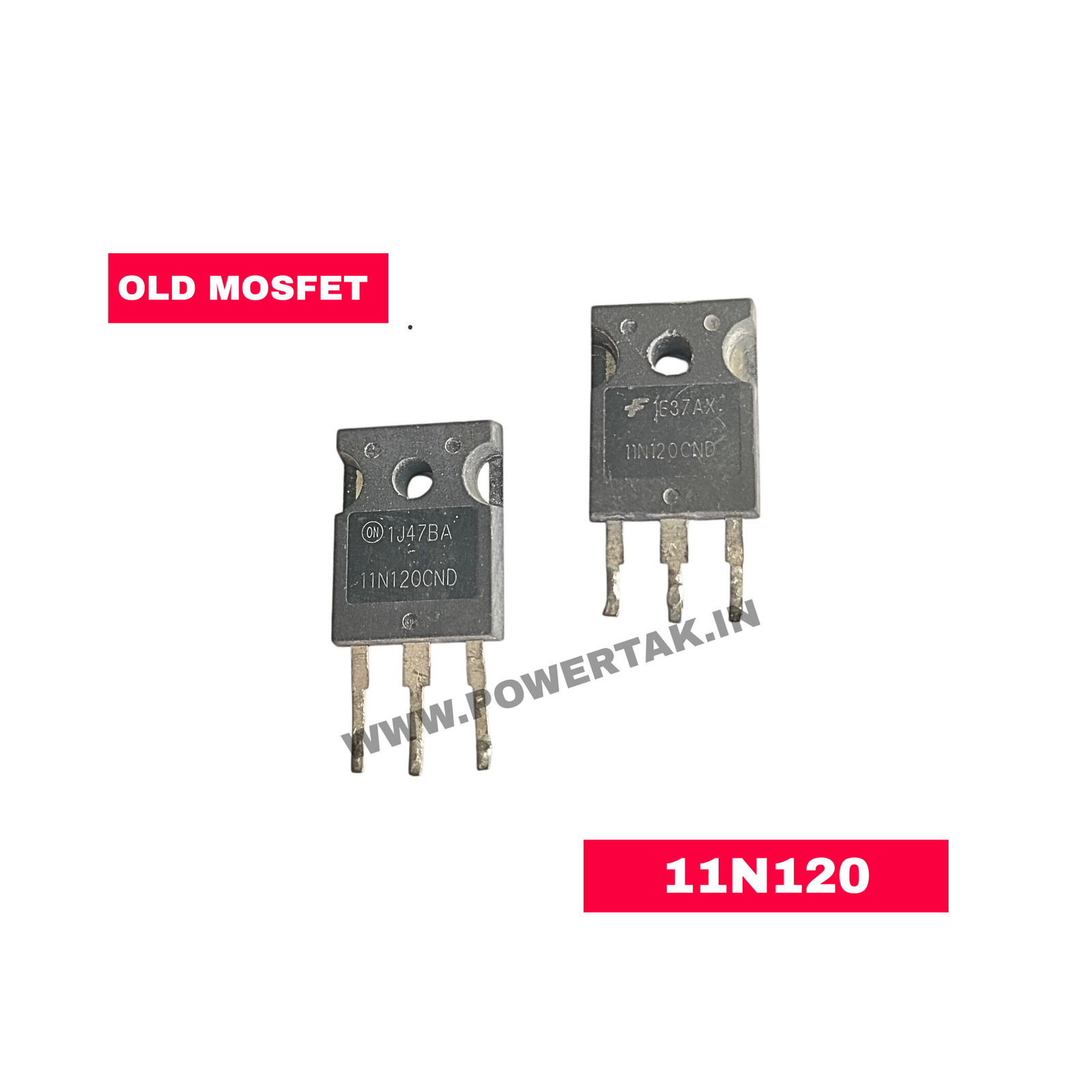 11N120 OLD TESTING MOSFET 1200V 43A PACK OF 2PCS